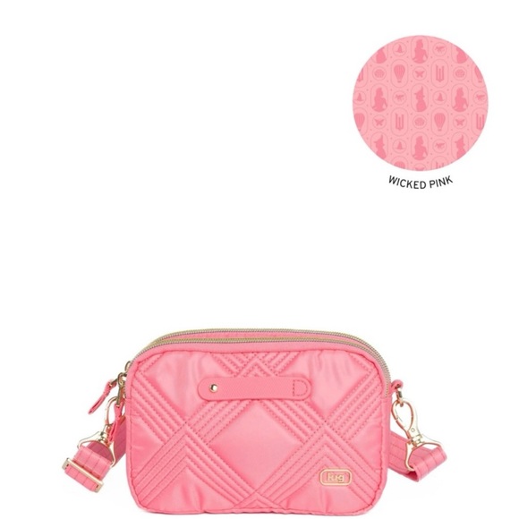 lug | Bags | Wicked X Lug Convertible Crossbody Bag Positively Pink ...